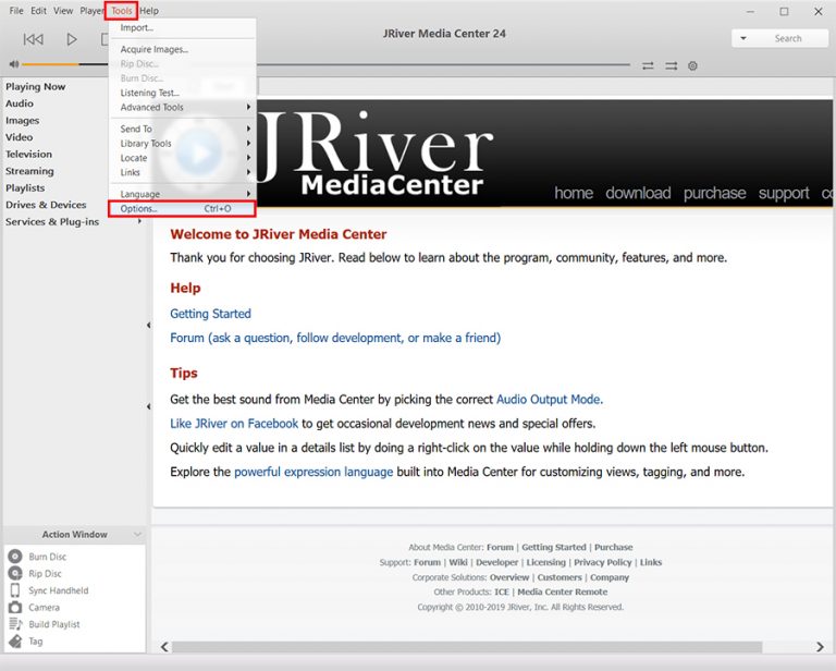 USB Inputs - JRiver Setup - MSB Technology