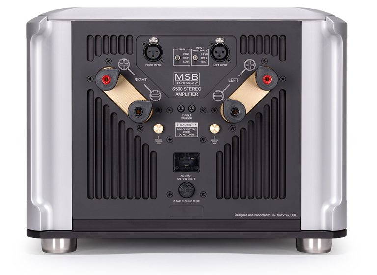 The S500 Stereo Amplifier - MSB Technology